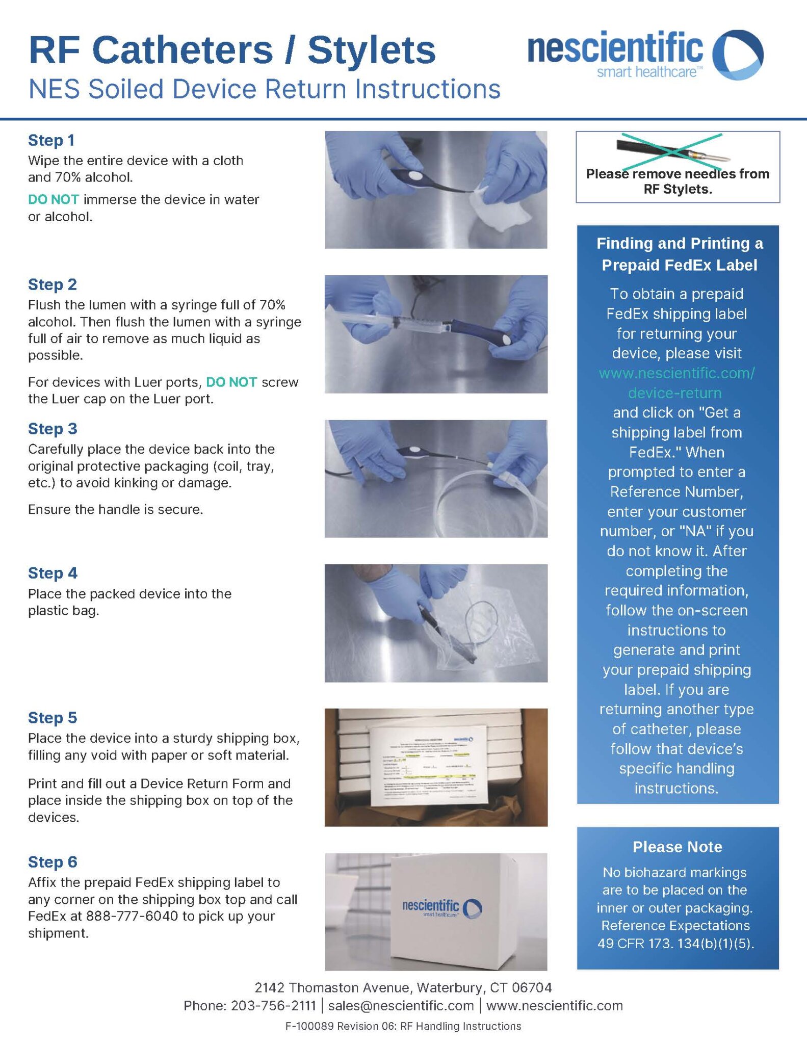 RF SMART® (ClosureFAST®) - NEScientific
